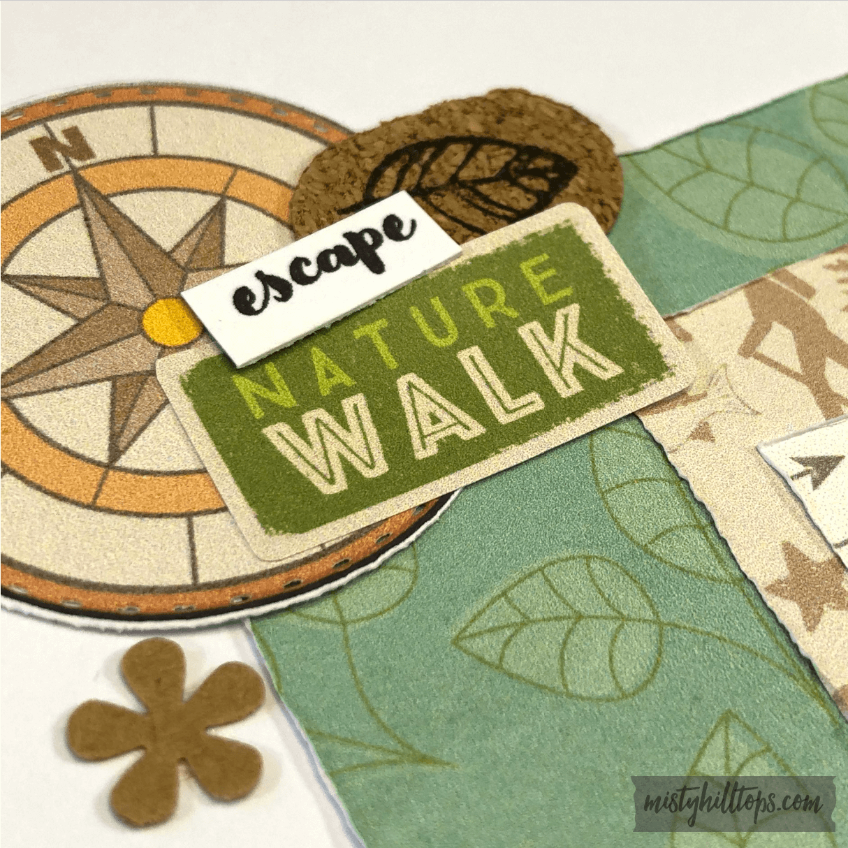 Tutorial: Using Cork on Scrapbook Projects – Mistyhilltops