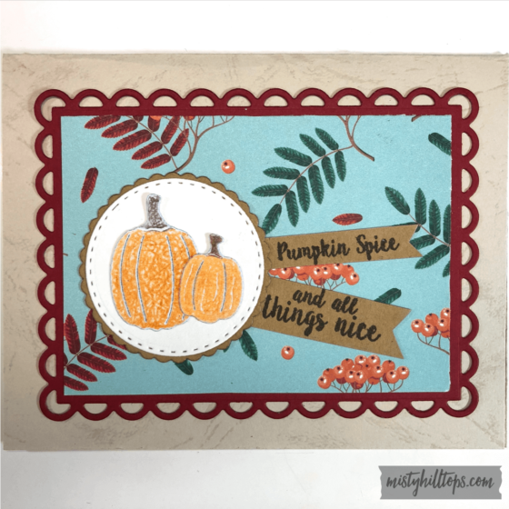 Card Making 101: Pumpkin Spice – Mistyhilltops