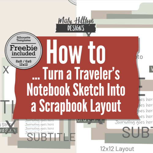 Tutorial: How to Turn Traveler’s Notebook Sketches Into Scrapbook ...