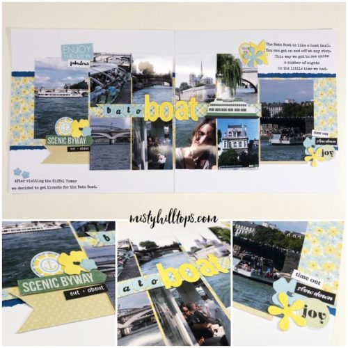 Scrapbook Layouts: Perfect Day & Bato Boat – Mistyhilltops